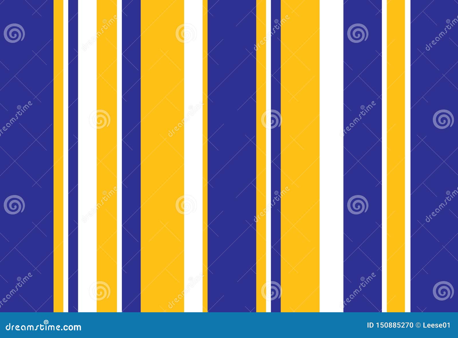 Blue and Yellow Stipes stock vector. Illustration of textile - 150885270