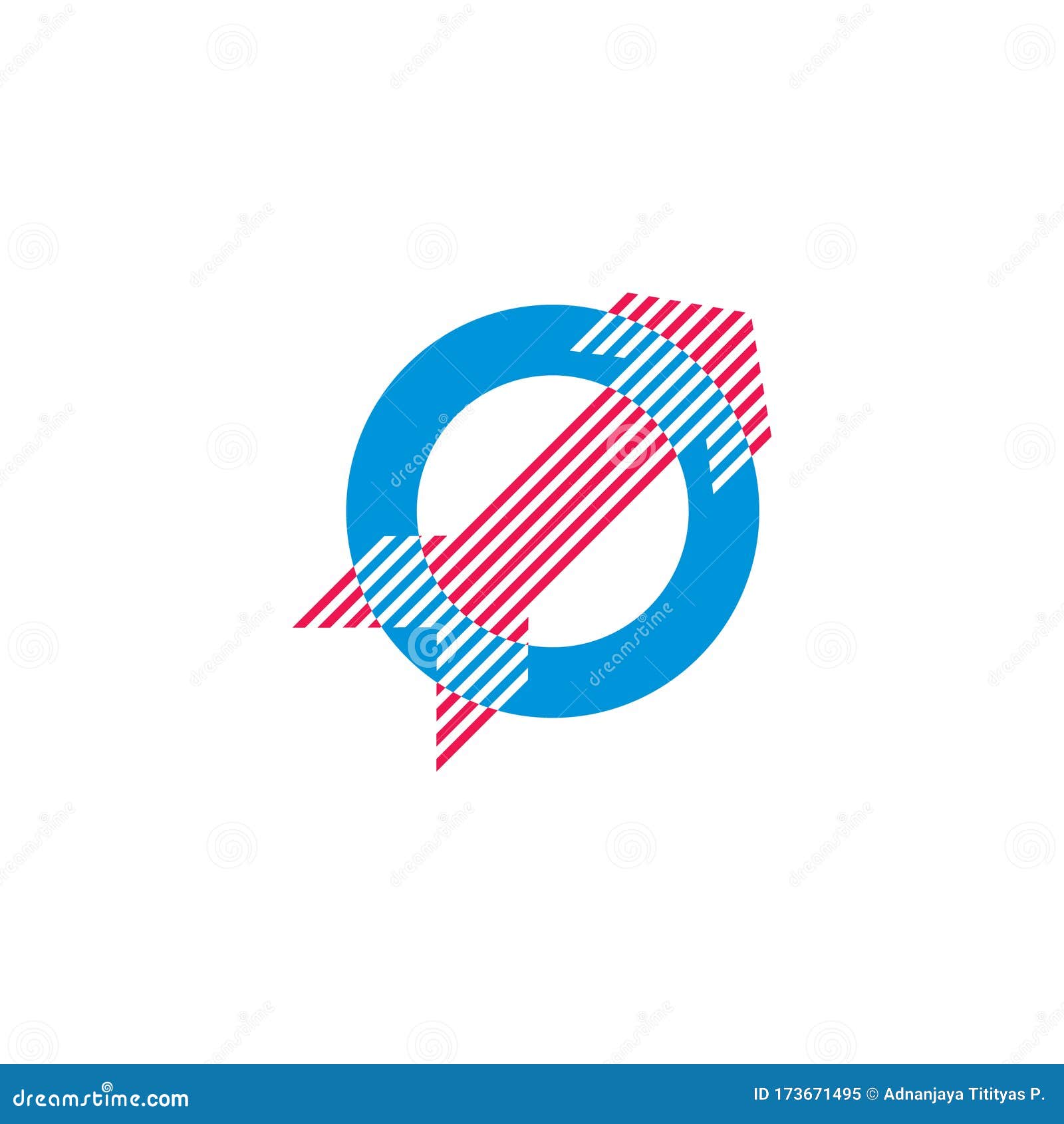 Stripes Linked Circle Arrows Fast Logo Vector Stock Vector ...