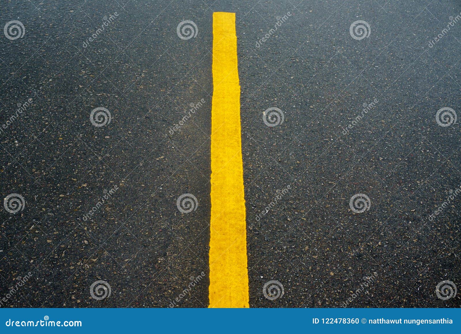 Stripes on the Road in the Rainy Season Stock Photo - Image of asphalt ...