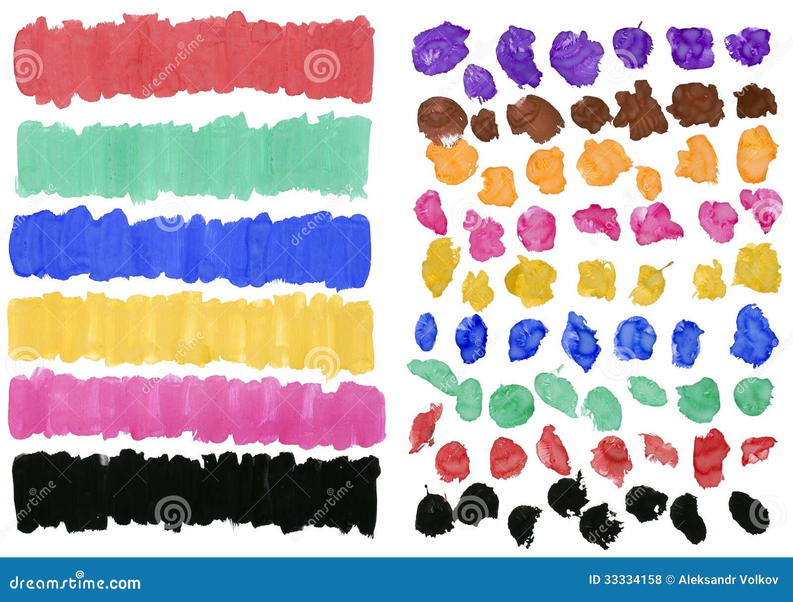 Stripes and spots isolated stock illustration. Illustration of ...