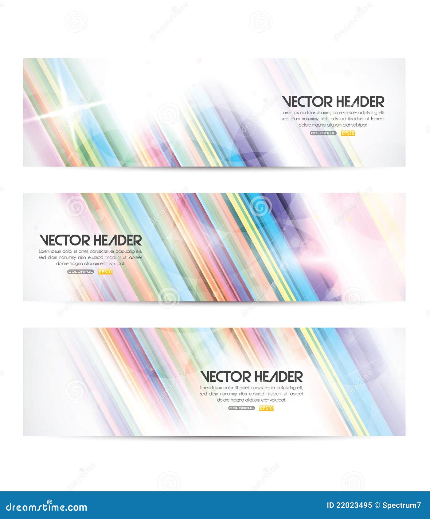 Stripes vector header stock vector. Illustration of design - 22023495