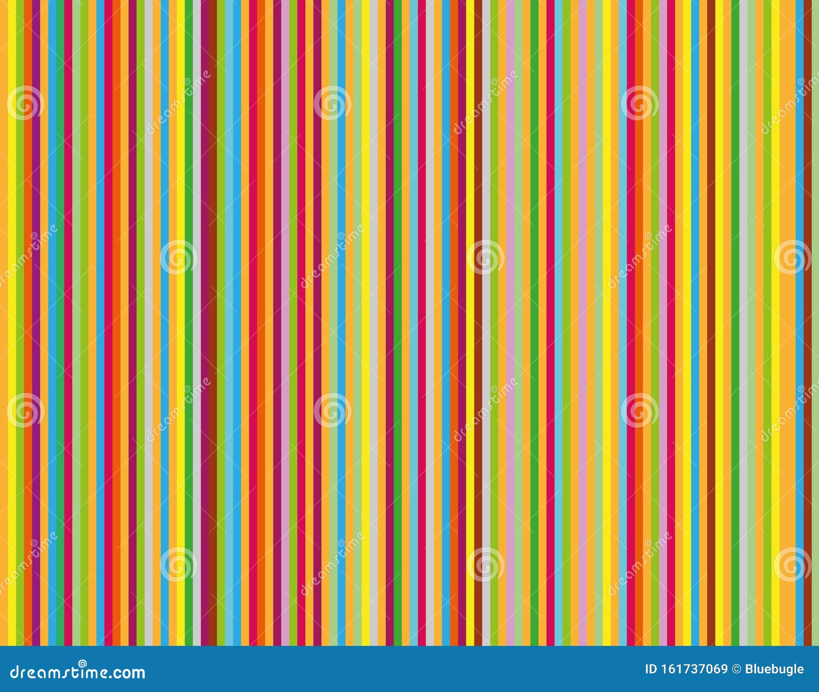 Stripey Background With Stars - In Red, Yellow Royalty-Free Cartoon ...