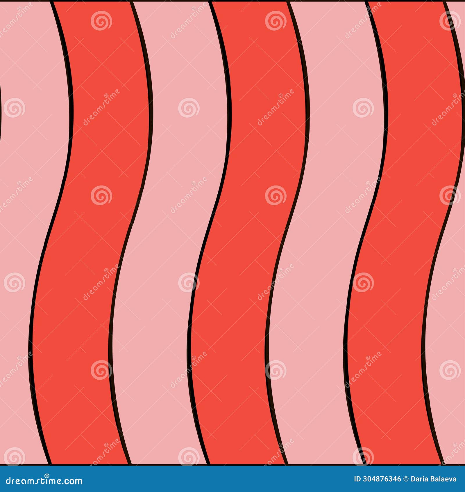 Strips Groove Waves Seamless Pattern Stock Vector - Illustration of ...