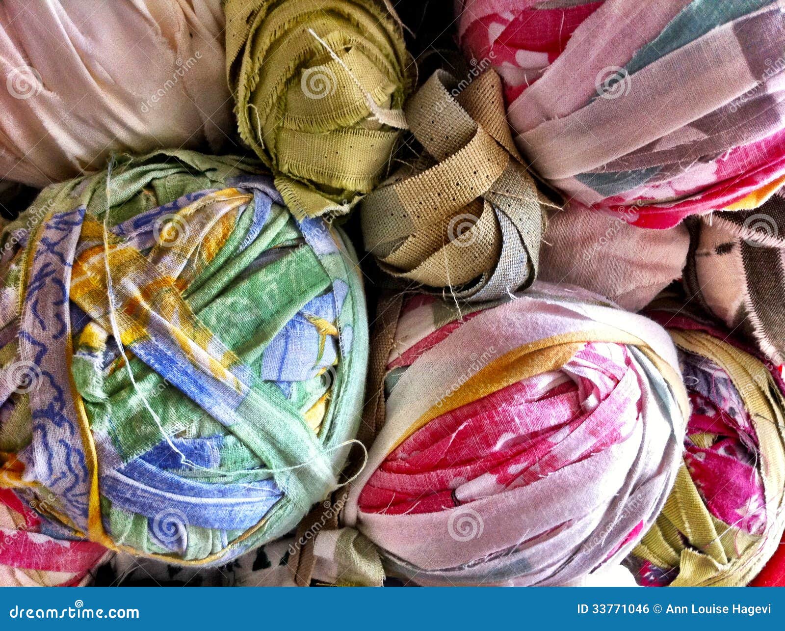 Strips of rag stock photo. Image of round, cloth, ball - 33771046