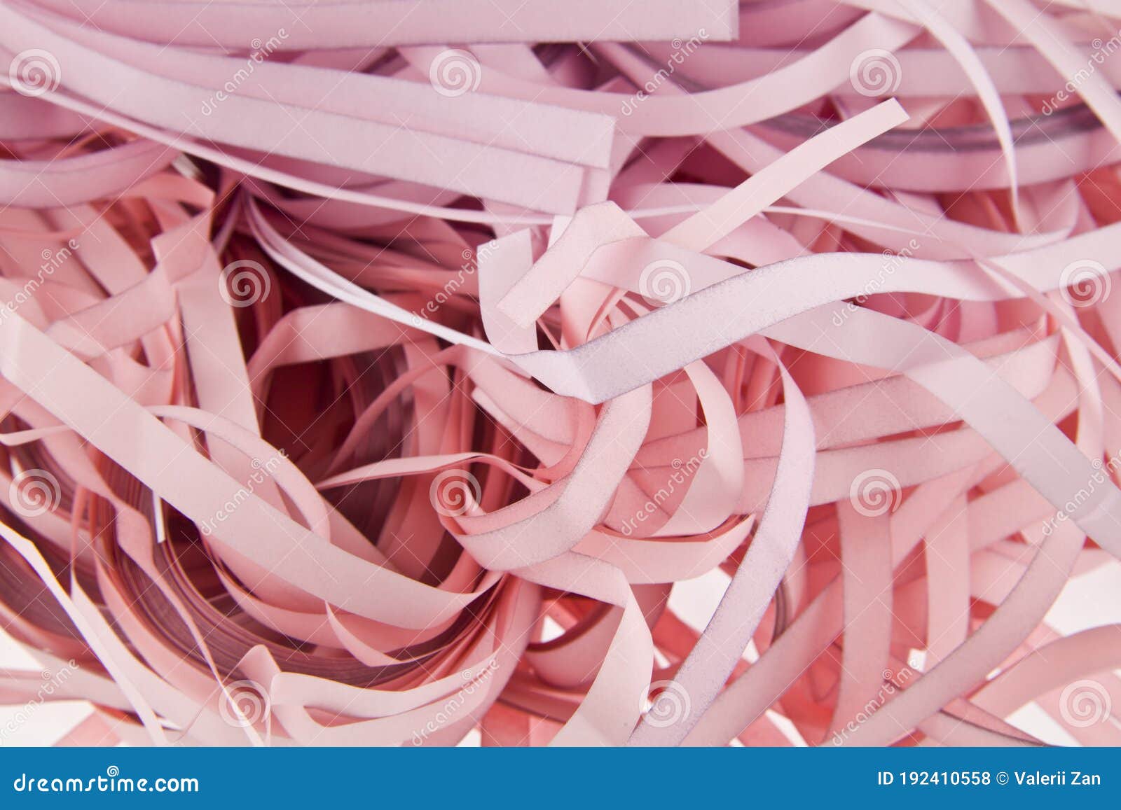 Strips of Red Cut Paper As Closeup Background Stock Photo - Image of ...