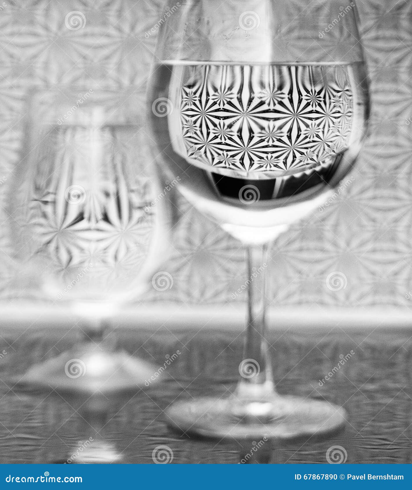 Strips refraction in water stock photo. Image of strip - 67867890