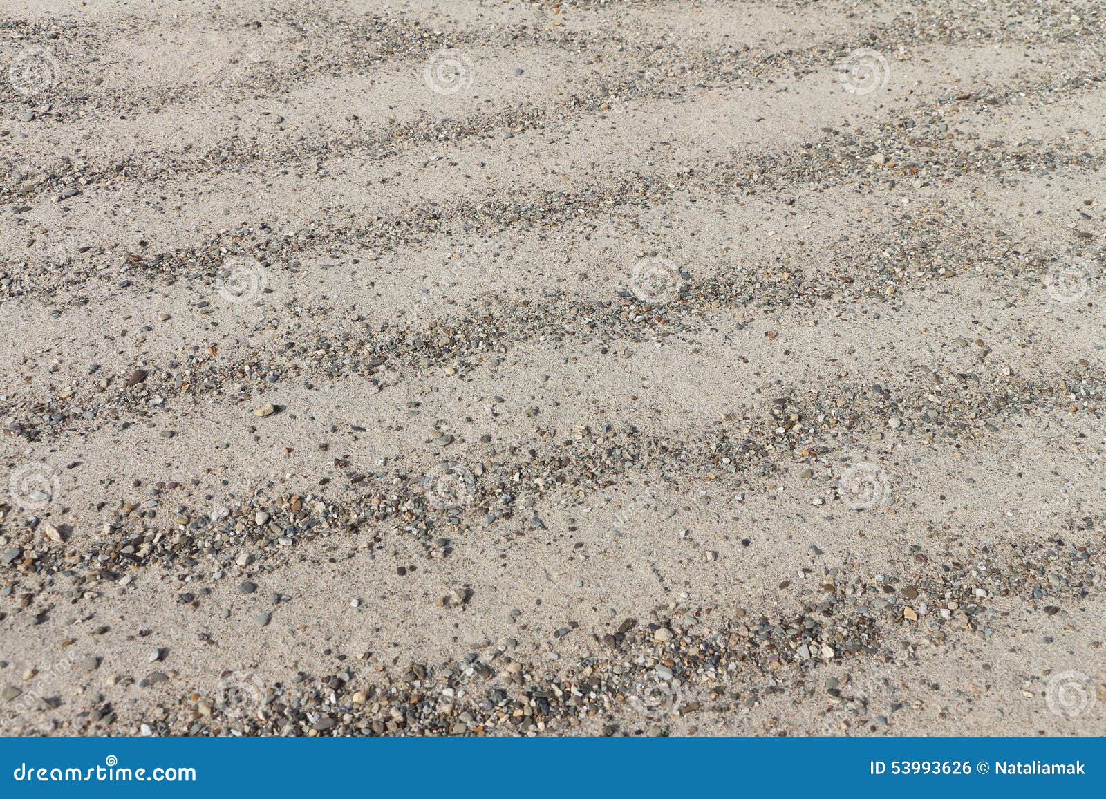 Strips of River Sand and Pebble Stock Photo - Image of fluvial, outdoor ...