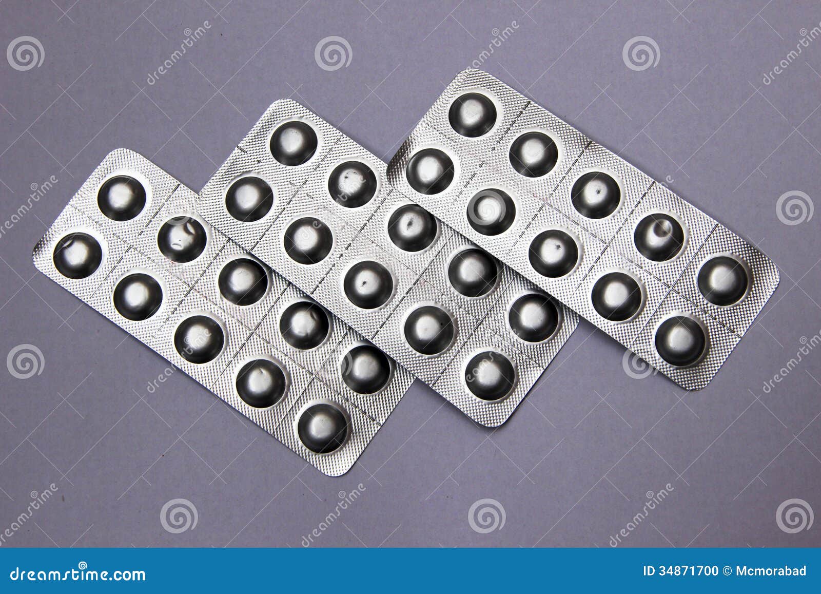 Strips of Tablets stock photo. Image of wellbeing, drug - 34871700