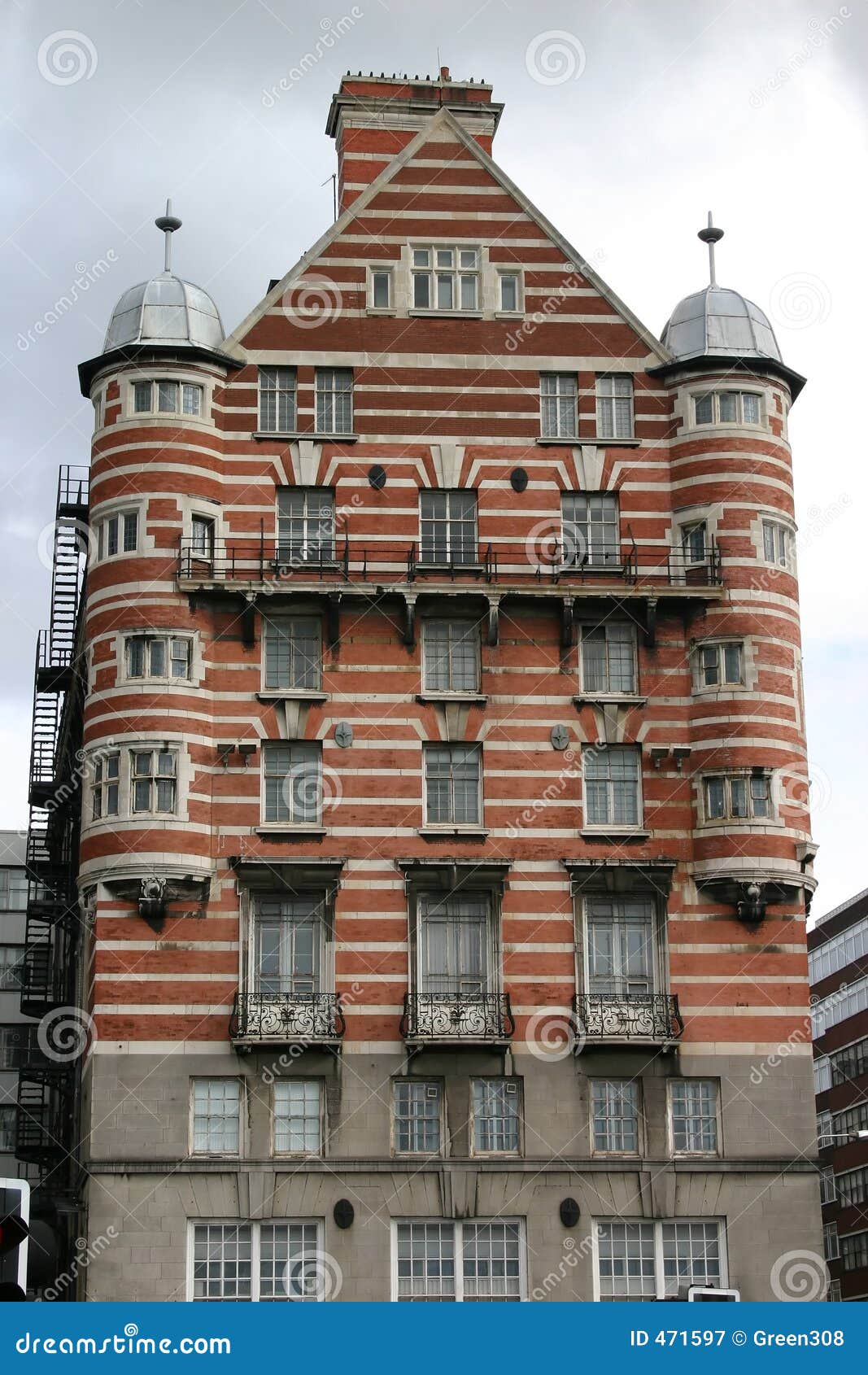 Stripy Building in Liverpool Stock Image - Image of impressive, stripes ...