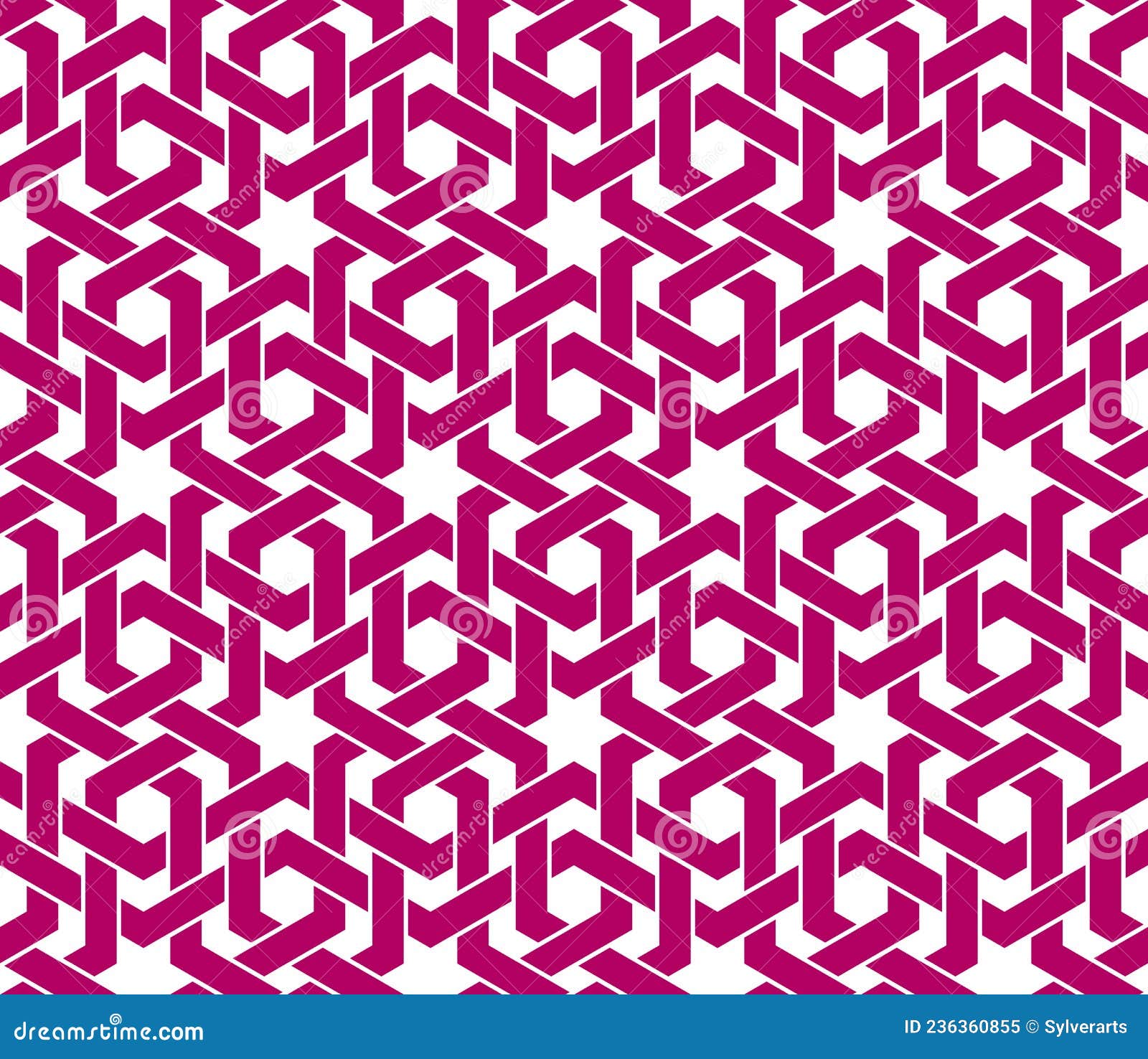 Stripy Mesh Weaving Cubes Seamless Pattern, 3D Abstract Vector ...