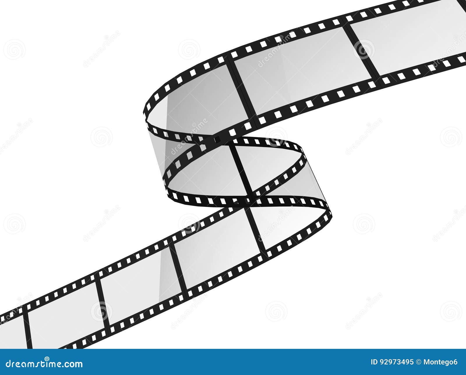 Striscia Di Pellicola Di Film Illustrazione di Stock - Illustrazione di ...