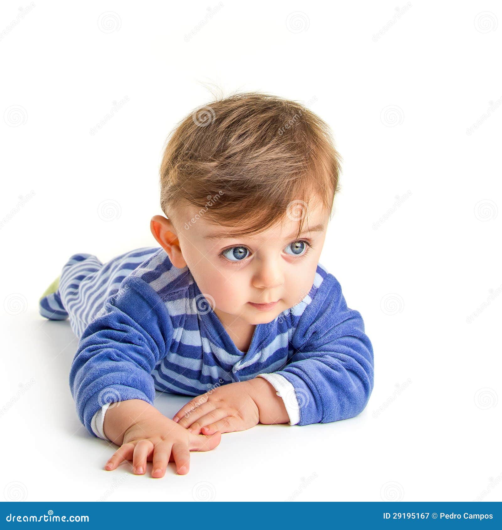 Strisciare del bambino immagine stock. Immagine di bello - 29195167