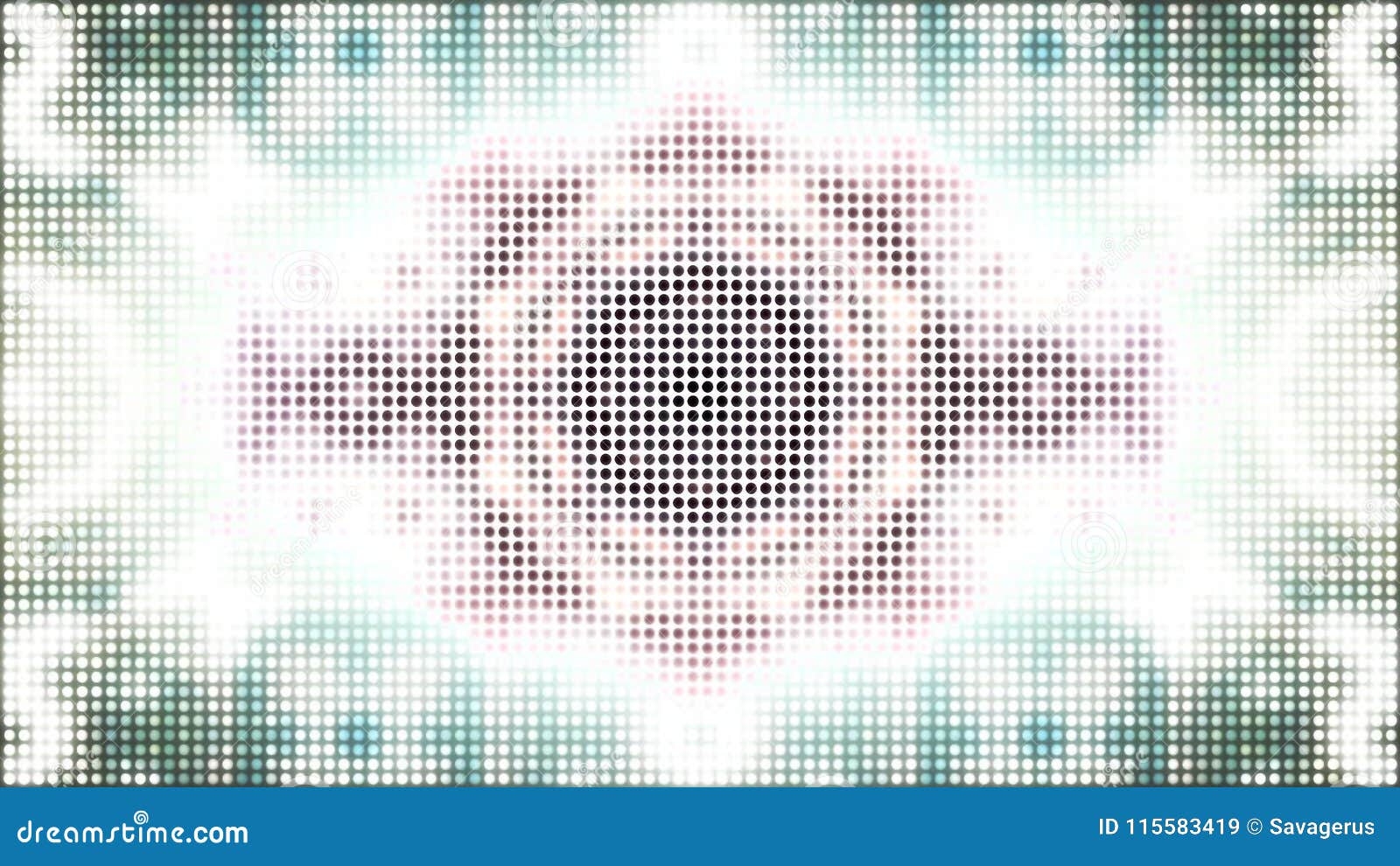 Strobe Lights Flashing Background Vj Loop Blue Lights Board Wall Of ...