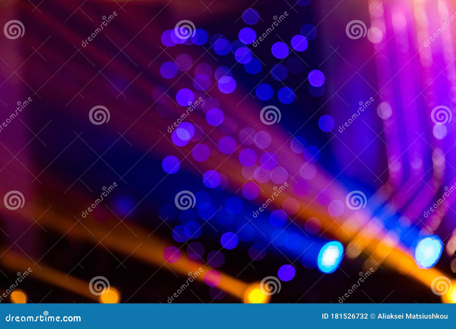 Strobe Lights Nightclub a Lighting Stock Photo - Image of concert ...