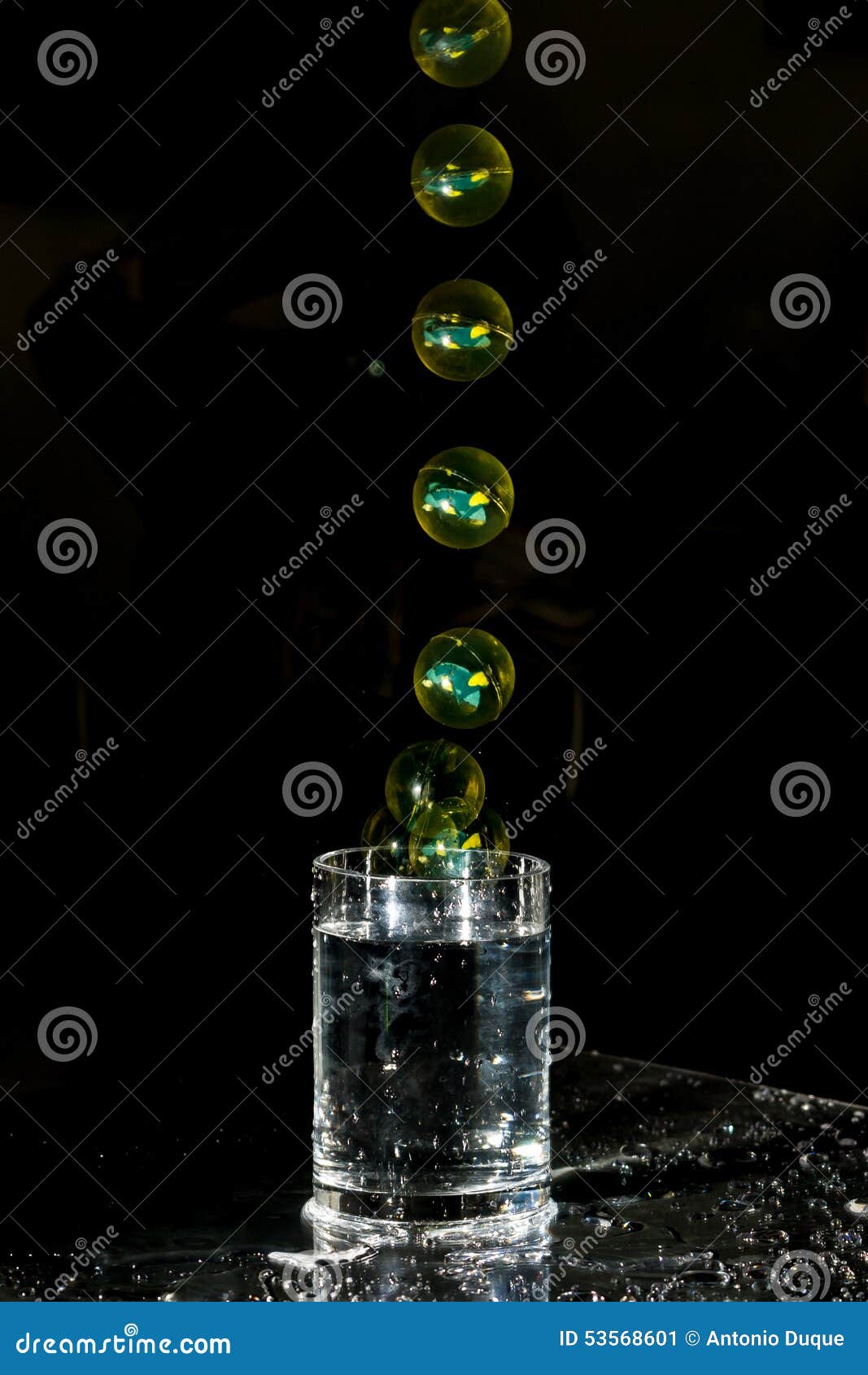 Stroboscopic light stock image. Image of ball, spain - 53568601