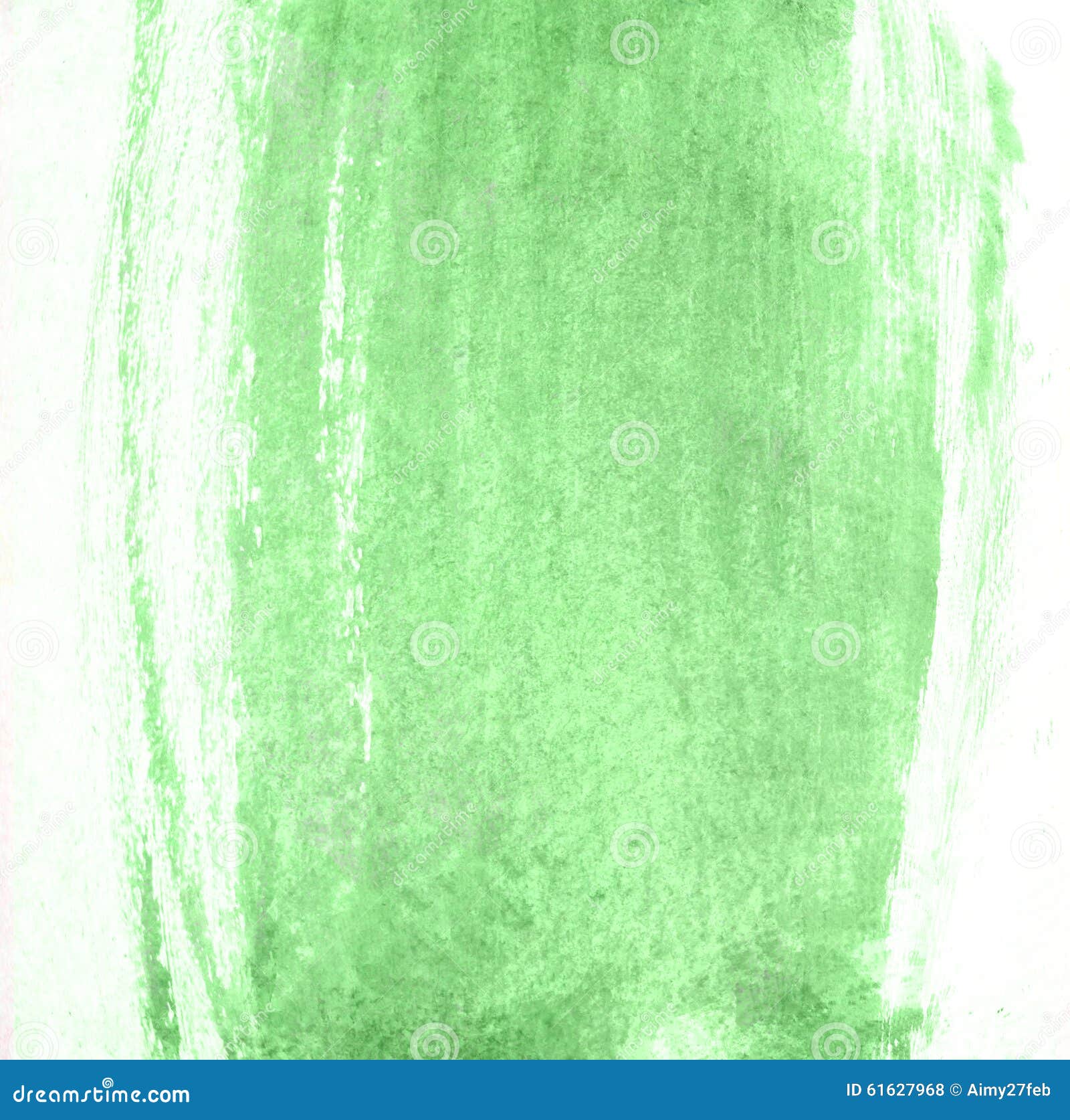 Stroke of Green Paint Brush for Background Stock Photo - Image of ...