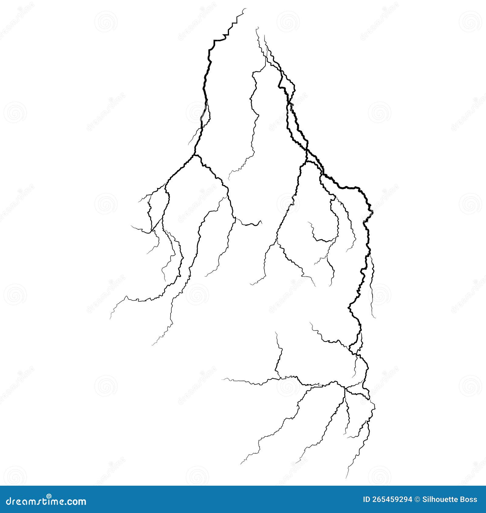 Strokes of Cloud To Ground Lightning Strike, Lightning between Clouds ...
