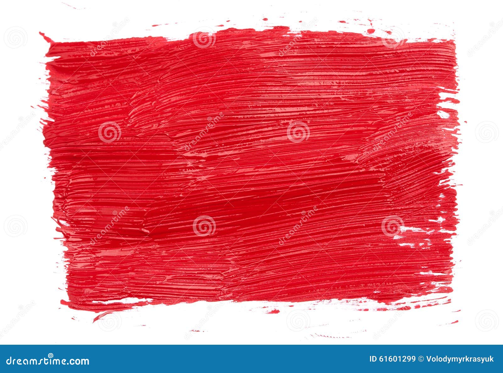 Strokes of red paint stock image. Image of shape, creative - 61601299