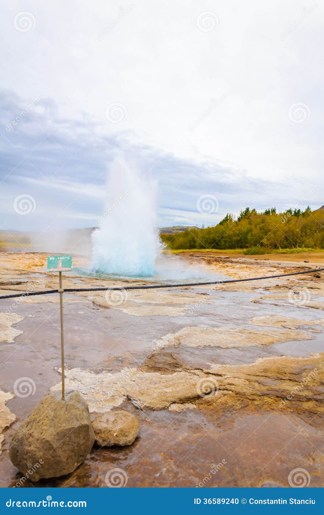 Strokkur Geysir, Haukadalur Valley, Southwestern Iceland Stock Photo ... Strokkur Geysir, Haukadalur Valley, Southwestern Iceland Stock Photo ...
