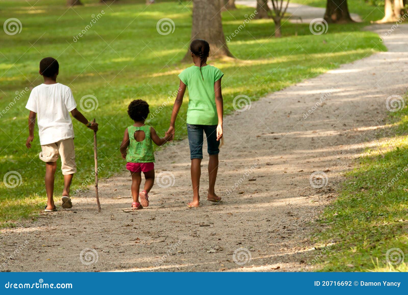 Stroll through the park stock photo. Image of summer - 20716692