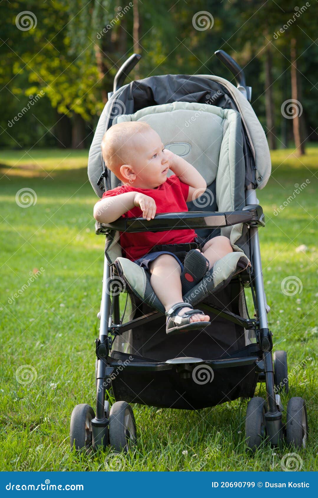 Stroller stock image. Image of child, transportation - 20690799