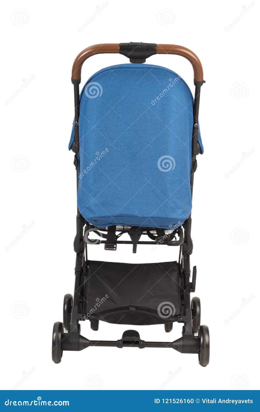 A Stroller on a White Background, Modern Design. Stock Photo - Image of ...
