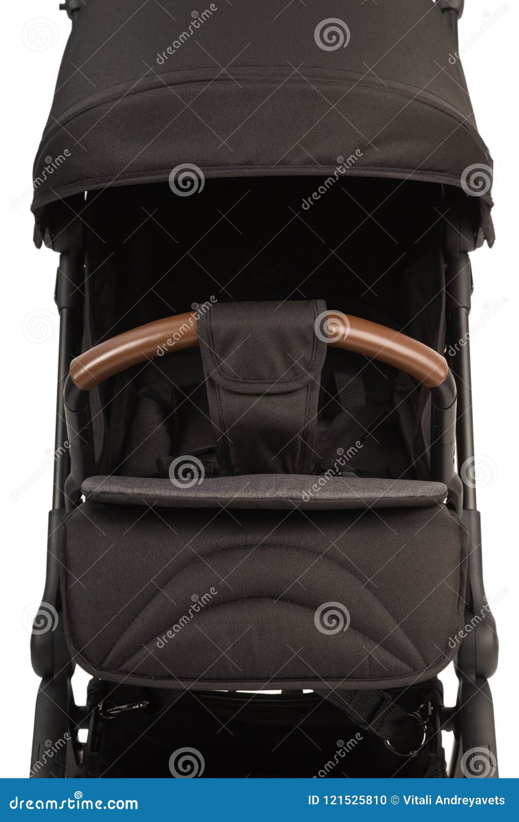 A Stroller on a White Background, Modern Design. Stock Photo - Image of ...