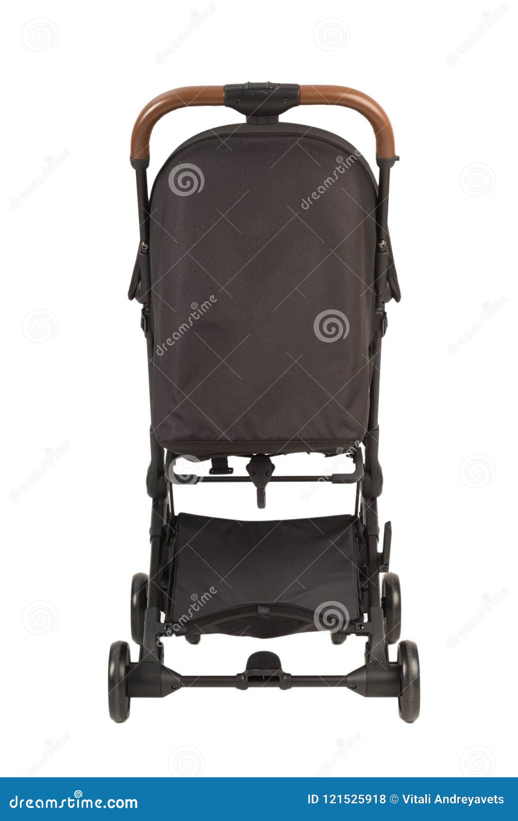 A Stroller on a White Background, Modern Design. Stock Photo - Image of ...