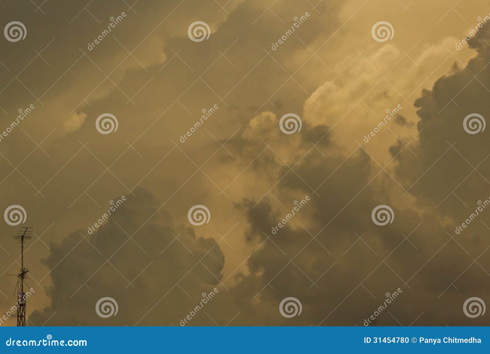 Strom and cloudy sky stock photo. Image of climate, weather - 31454780