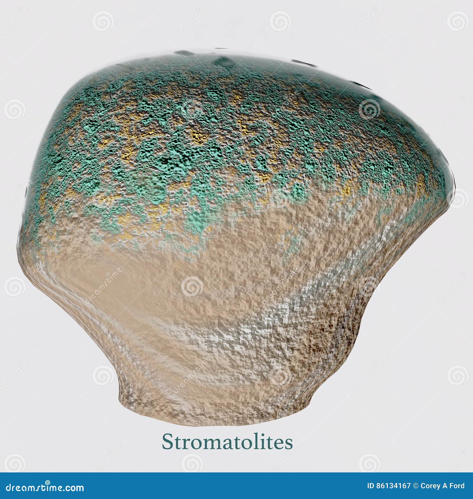 An Picture Of Cyanobacteria Cartoon Design Concept Holding A Box ...
