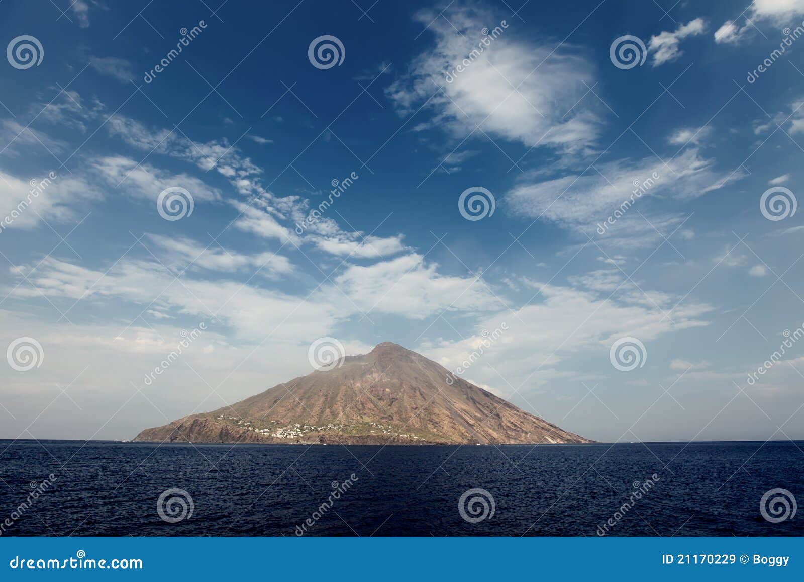 Stromboli stock image. Image of landscape, exploding - 21170229