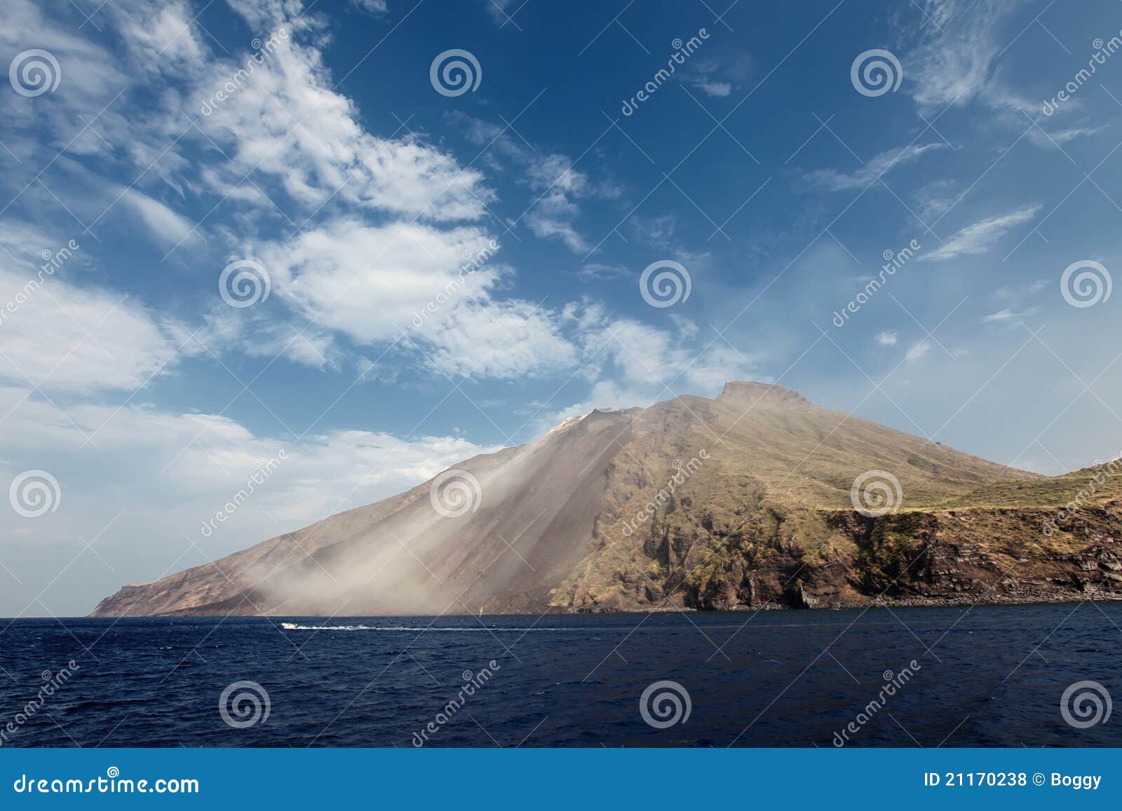 Stromboli stock photo. Image of mountain, nature, erupting - 21170238
