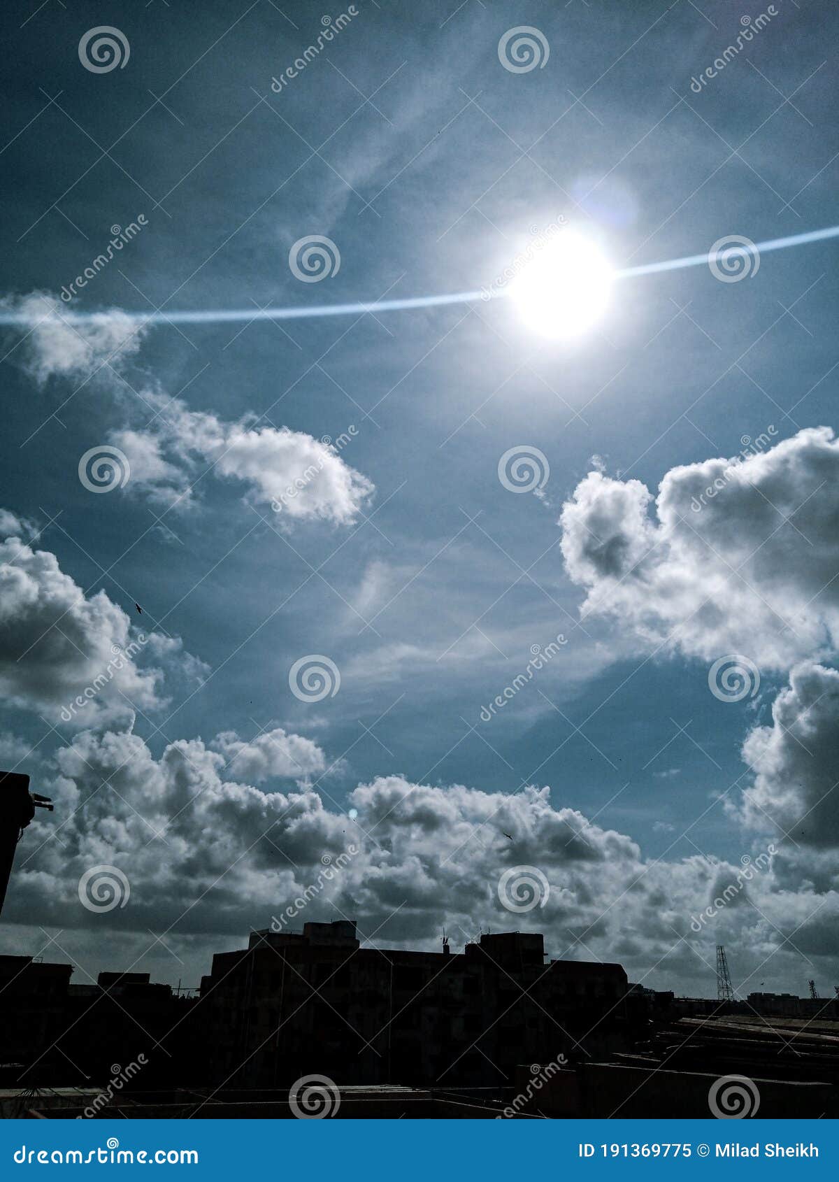 Strome stock image. Image of strome, horizon, dusk, cumulus - 191369775