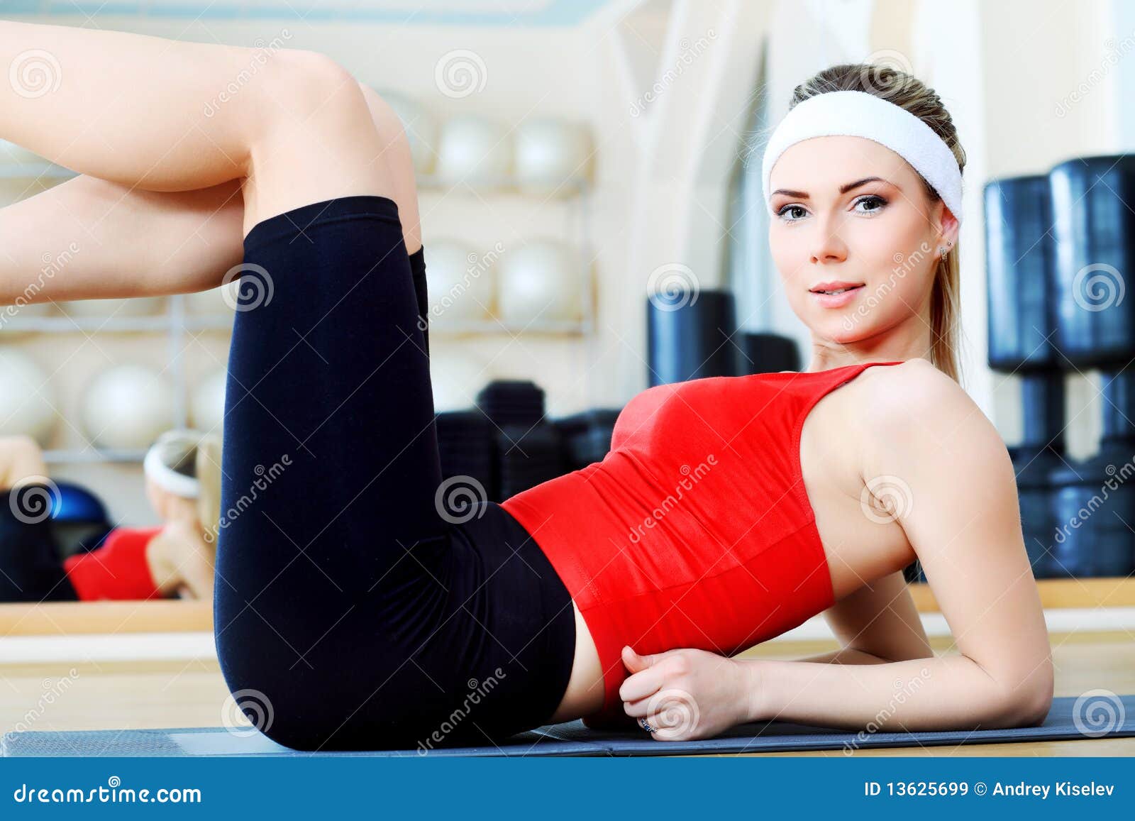 Strong abs stock image. Image of concentration, beauty - 13625699