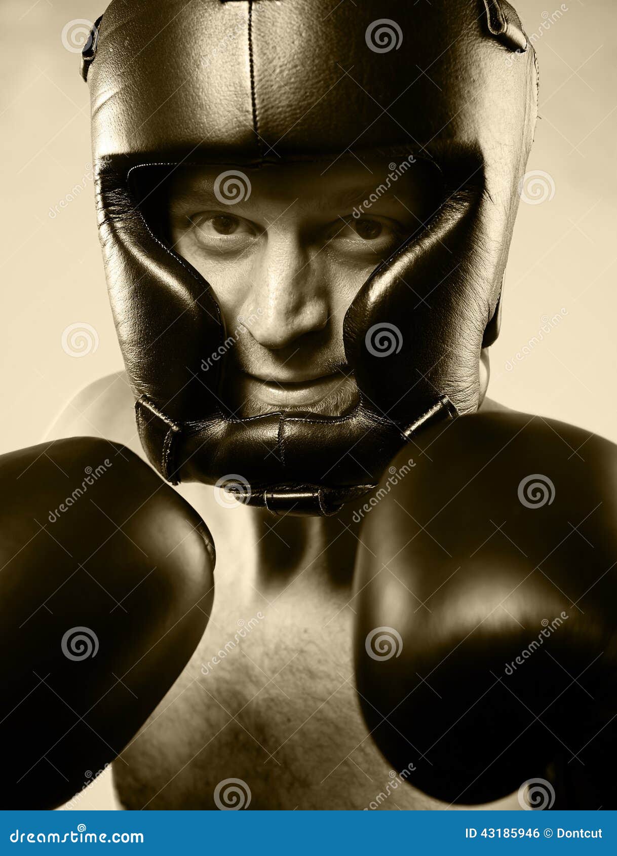 Strong aggressive boxer stock photo. Image of fighter - 43185946