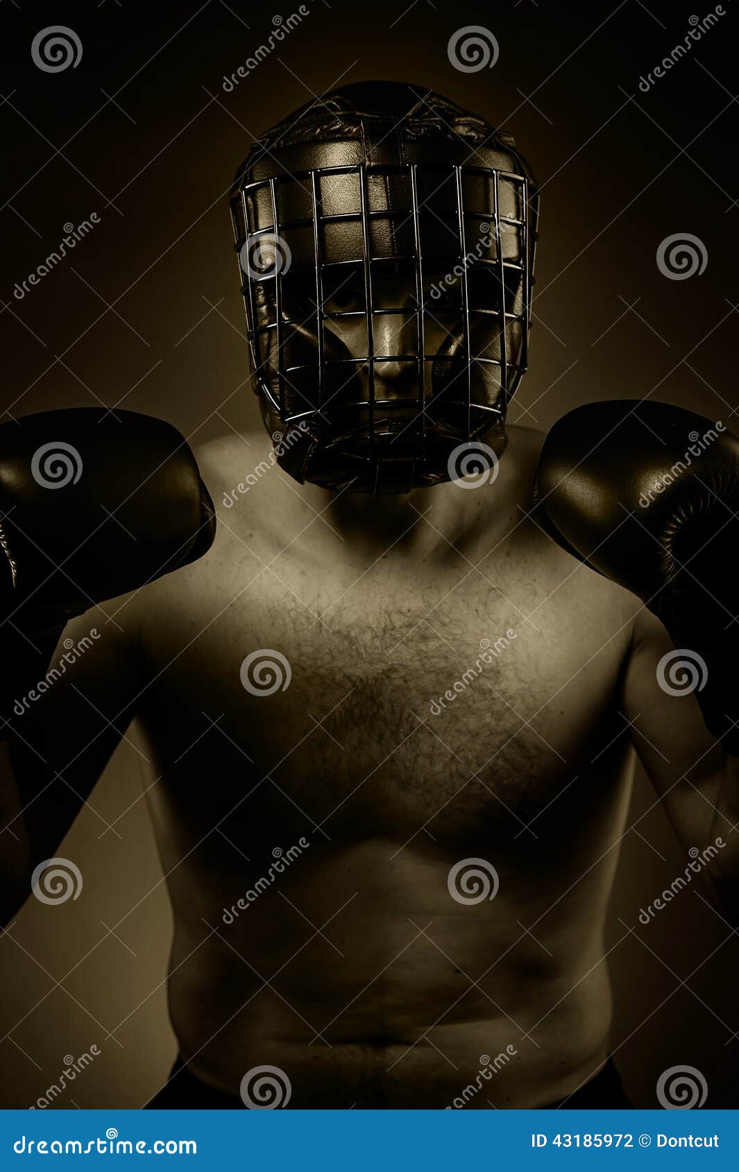 Strong aggressive boxer stock photo. Image of competition - 43185972