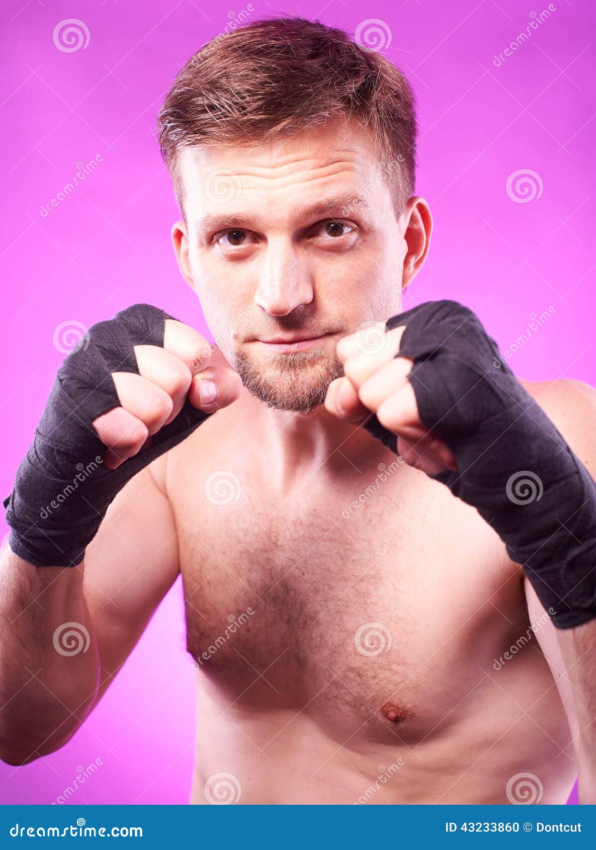 Strong aggressive boxer stock photo. Image of pain, challenge - 43233860
