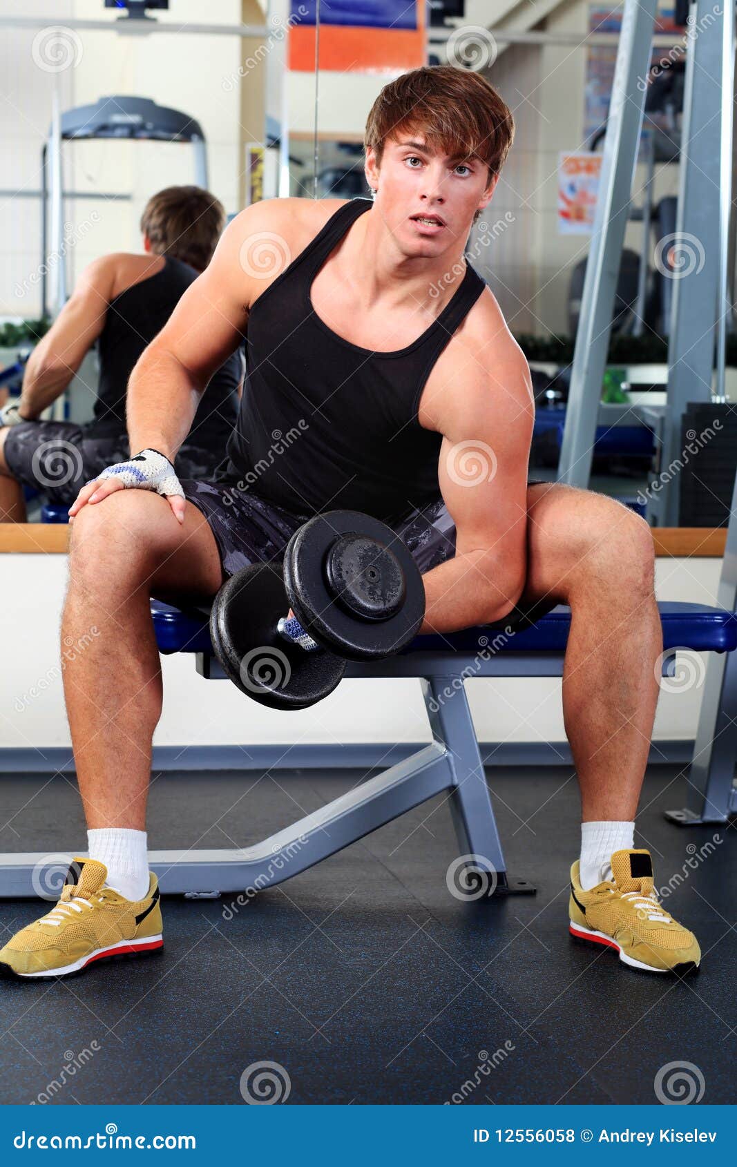 Strong arms stock photo. Image of strength, exercise - 12556058