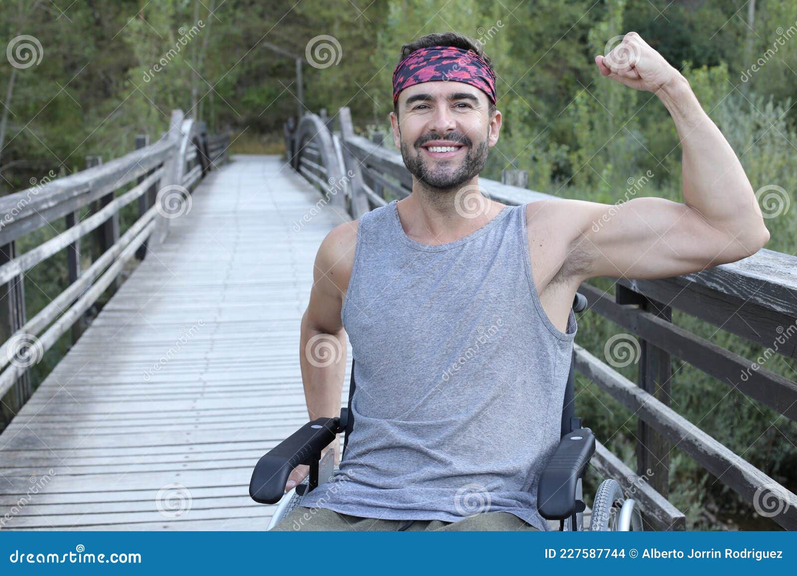 Strong Athlete with a Disability Stock Photo - Image of competition ...