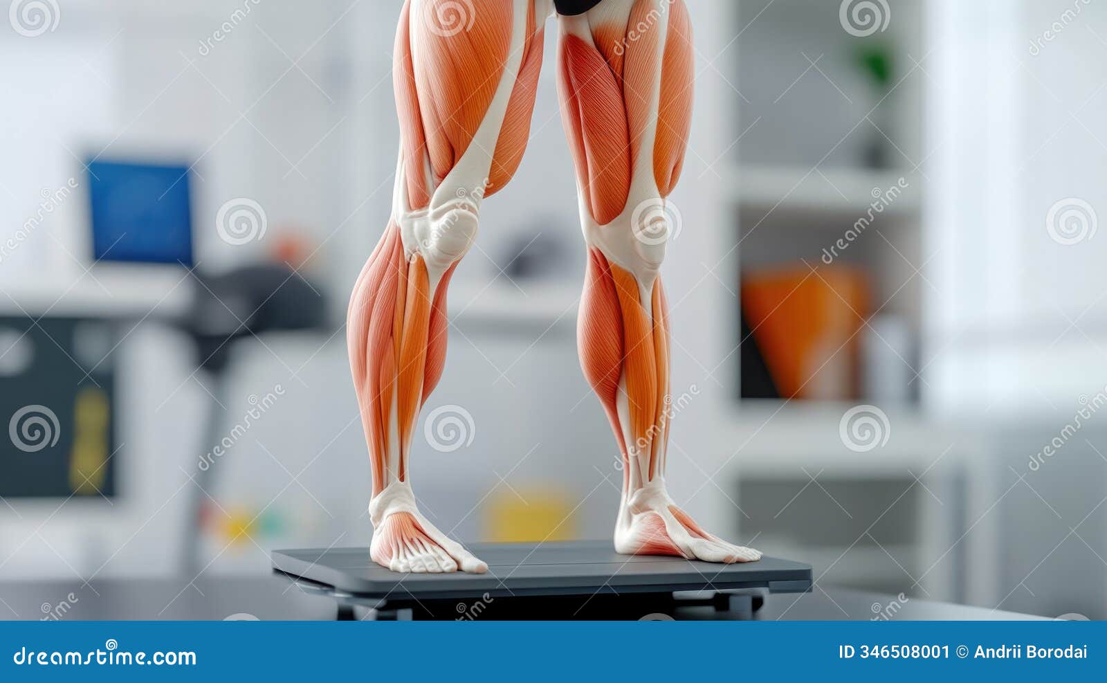 Strong Athlete S Muscle Definition in Motion. Stock Illustration ...