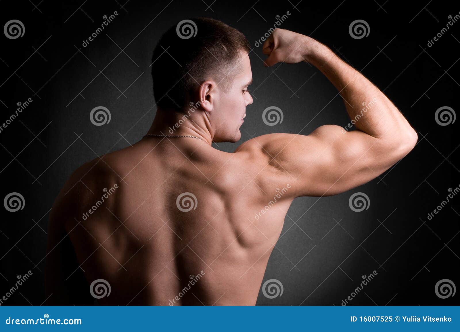 Strong athletic man stock image. Image of athlete, power - 16007525