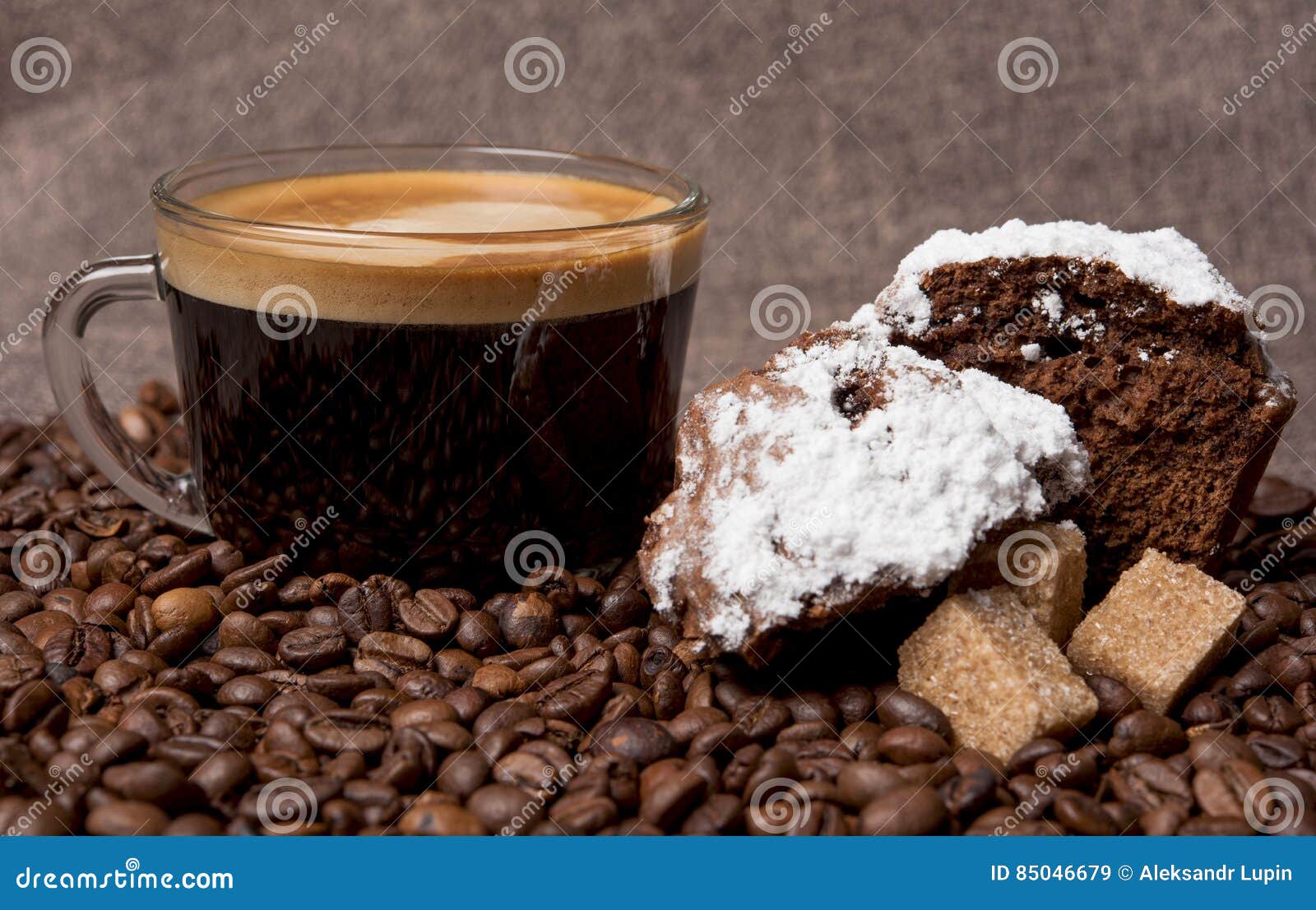 Strong black coffee stock image. Image of table, tasty - 85046679