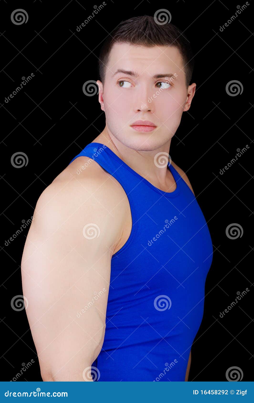 Strong bodybuilder guy stock photo. Image of lifestyle - 16458292