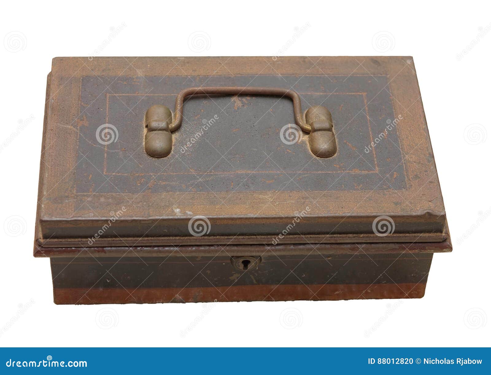 Strong Box stock photo. Image of used, security, rust - 88012820