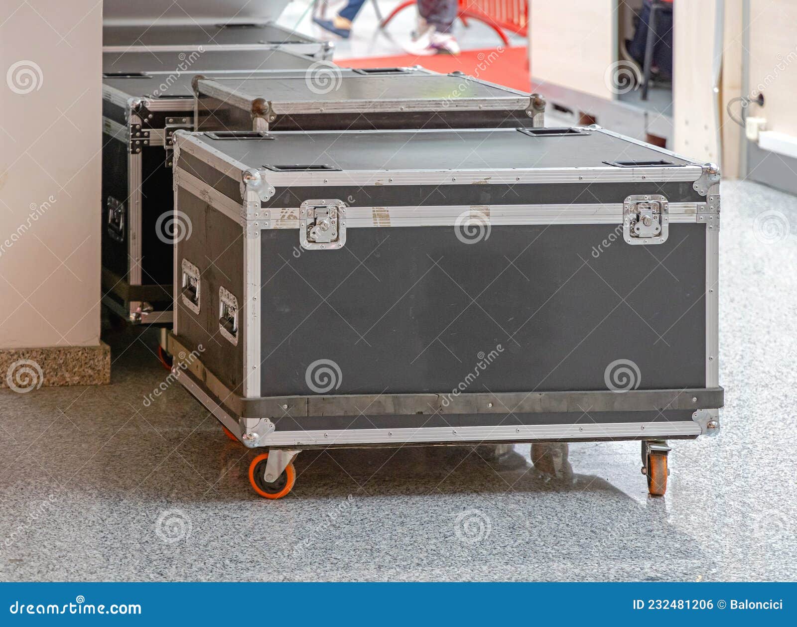 Strong Equipment Boxes stock photo. Image of strong - 232481206