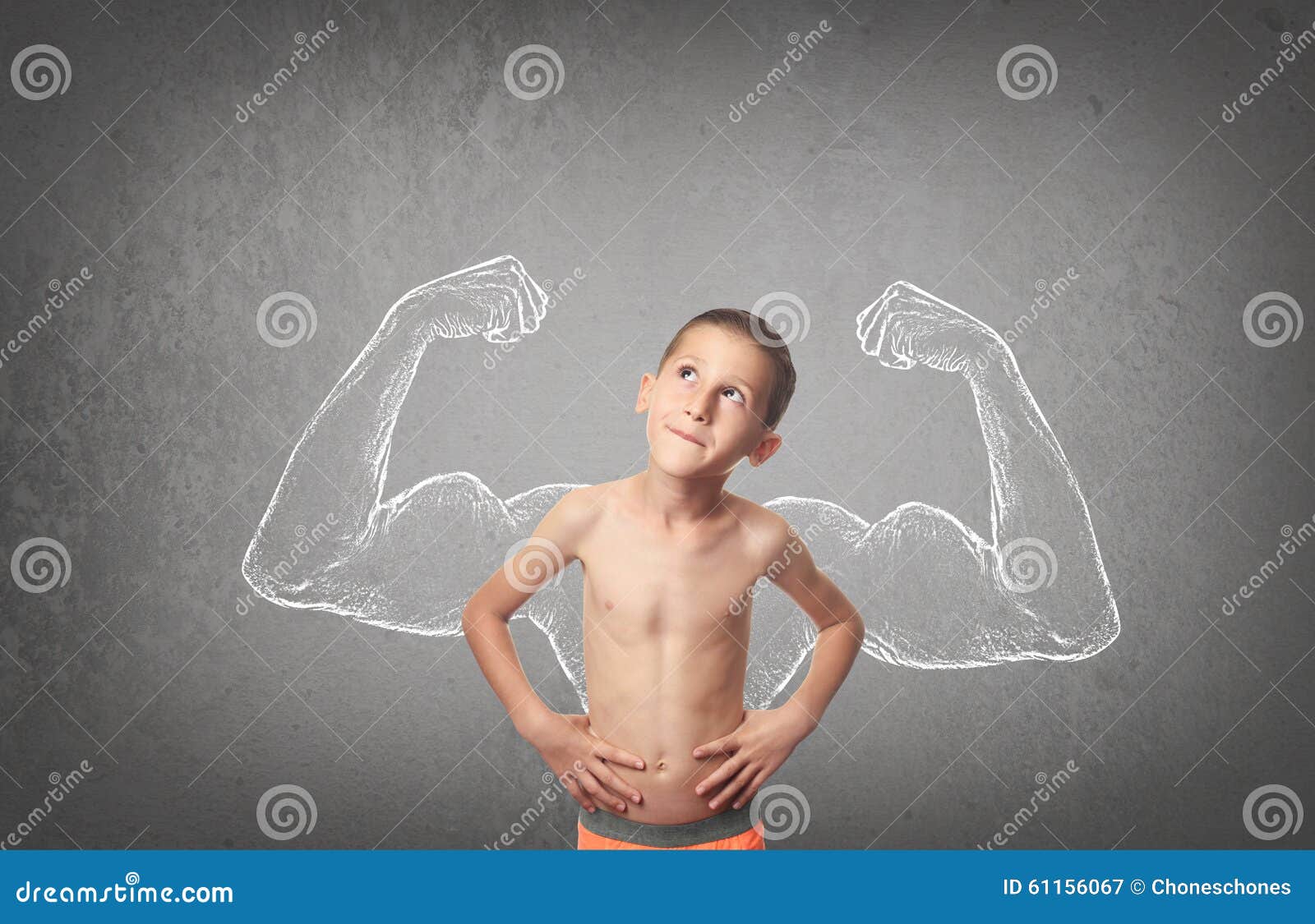 Strong boy stock image. Image of inspiration, grunge - 61156067
