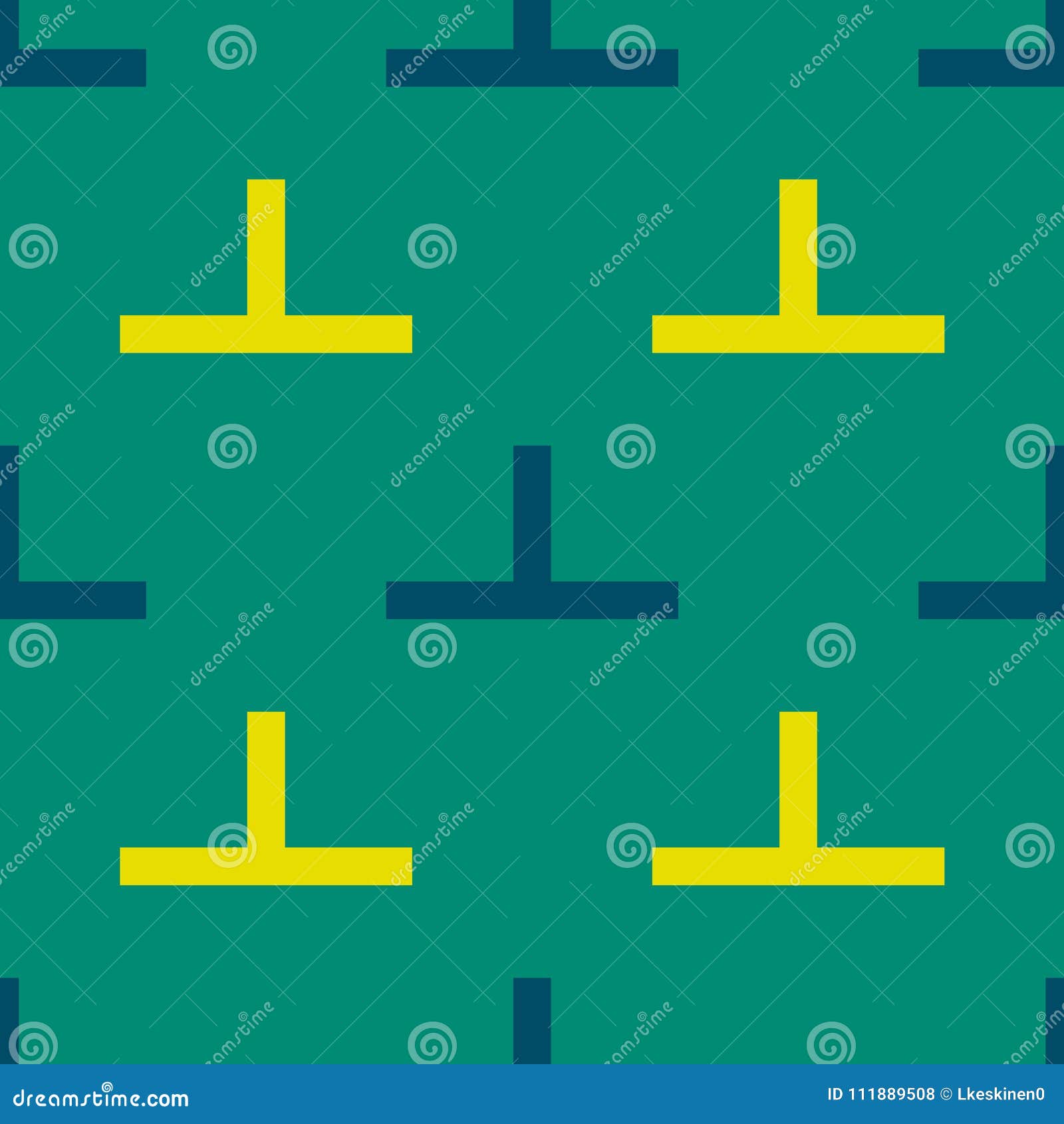 Strong Builder Seamless Pattern Stock Vector - Illustration of concrete ...