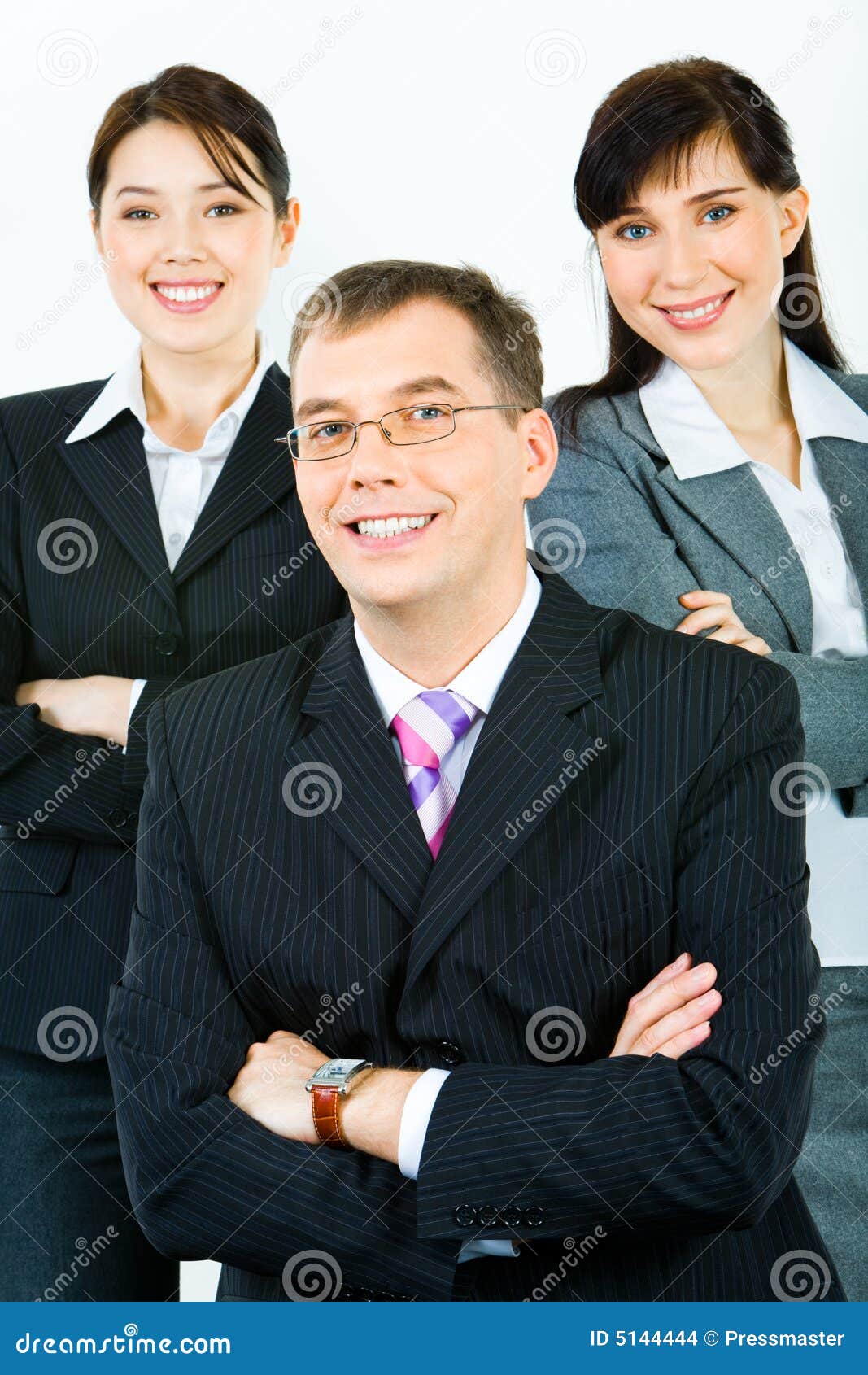 Strong business leader stock photo. Image of confident - 5144444