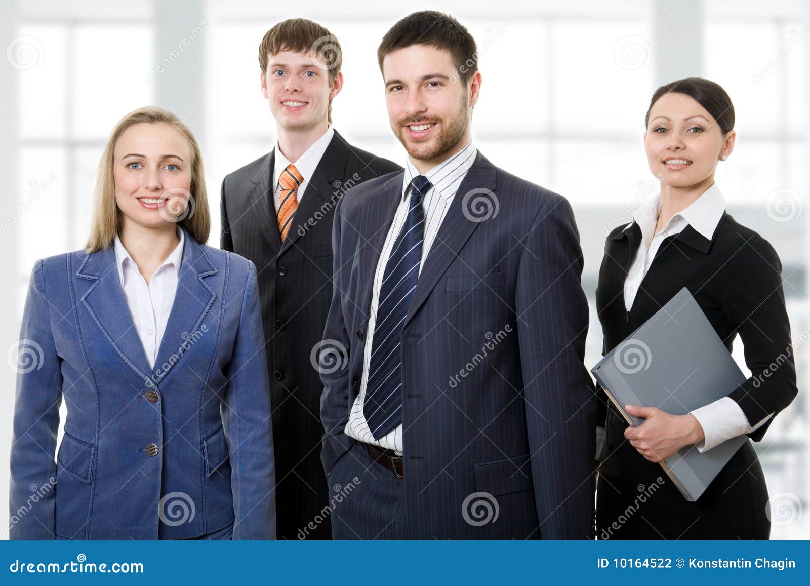 Strong business team stock photo. Image of adult, collar - 10164522