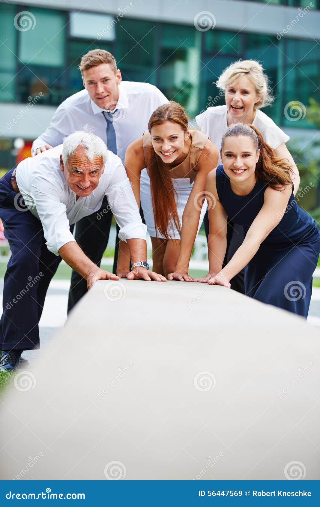Strong Business Team Doing Cooperation Stock Image - Image of staff ...